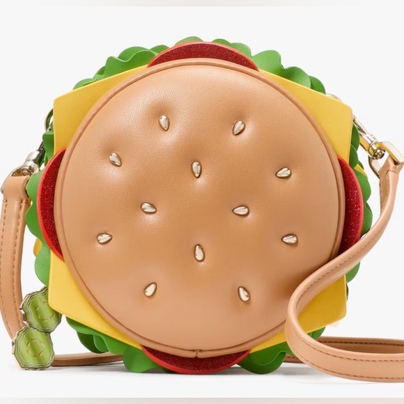 kate spade | Bags | Kate Spade Snack Bar 3d Burger Crossbody Bag | Poshmark